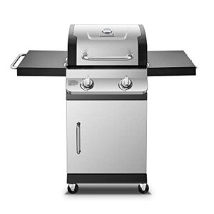 dyna-glo dgp321snn-d premier 2 burner natural gas grill, stainless