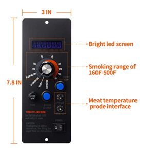 Digital Thermostat Controller Kit Replacement for Camp Chef Pellet Grills PG24STX/ PG24XT/ PG24S/ PG24WWS with RTD Temperature Sensor,2 Meat Probes