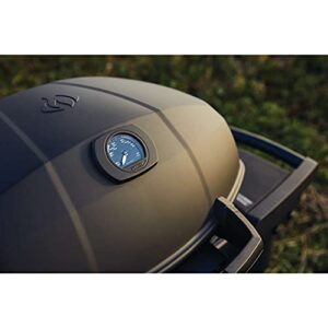 Napoleon PHANTOM TravelQ Portable PRO Propane Gas Grill - PRO285X-PHM - with Scissor Cart, Matte Black, Travel BBQ,