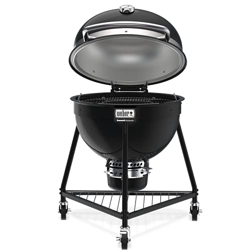 Weber Summit Kamado E6 Charcoal Grill, Black