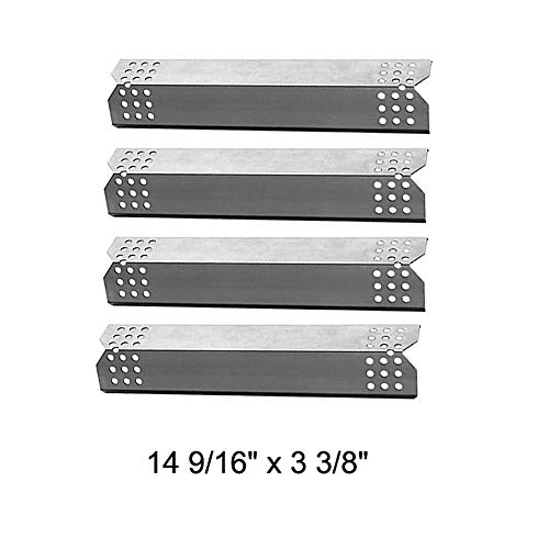 Sunshineey Gas Grill Replacement Parts Kit Stainless Steel Pipe Burner and Heat Plates for Home Depot Nexgrill 720-0830H, 720-0830D Model