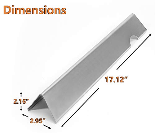 DELSbbq 66032 67095 66795 Flavorizer Bars for Weber Genesis II 300 Series, Replacement Part for Weber Genesis II E-310 E-330 E-335 S-310 LX E-340 Gas Grill, Stainless Steel