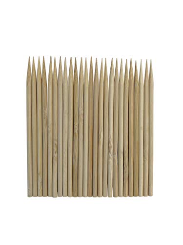 KingSeal Natural Bamboo Wood Meat Skewers, Kebab Sticks - 4.5 Inches, 3.5mm Diameter, 1000 Count