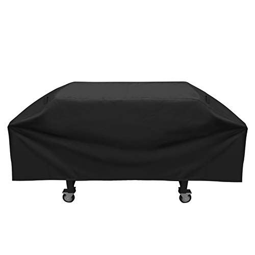 Mightify 36 Inch Grill Griddle Cover, Flat Top Cooking Station Grill Cover with Taped Seams, All Weather Protection, Outdoor BBQ 4 Burner Gas Grill Cover Compatible for Blackstone, Camp Chef and More