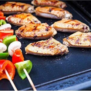 LOOCH Grill Mat Set of 6 - Non-Stick BBQ Outdoor Grill & Baking Mats - Reusable and Easy to Clean - Works on Gas, Charcoal, Electric Grill and More - 15.75 x 13 Inch