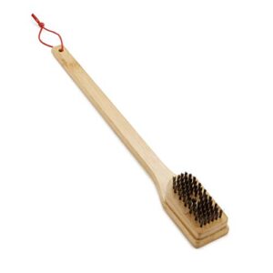 weber 18″ bamboo grill brush