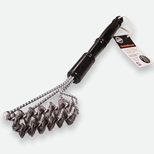 Stainless Steel Grate Valley Bristle-Free Double Helix Grill Cleaning Brush - Grill Cleaning Brush - GrillGrate