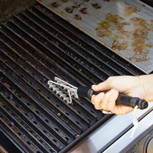 Stainless Steel Grate Valley Bristle-Free Double Helix Grill Cleaning Brush - Grill Cleaning Brush - GrillGrate