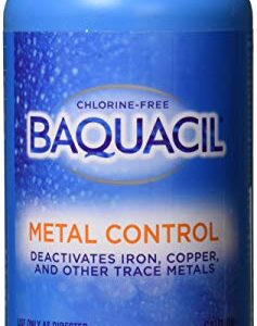 BAQUACIL 84327 Metal Control Chlorine-Free Swimming Pool Maintenance, 1.25 pounds