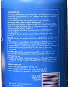 BAQUACIL 84327 Metal Control Chlorine-Free Swimming Pool Maintenance, 1.25 pounds