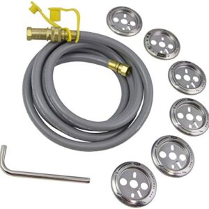 Char-Broil 4984619A Natural Gas Conversion Kit-2008 to 2019, Silver