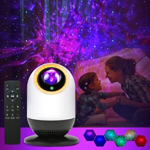 star projector galaxy projector night light projector, remote control galaxy lamp 12 dynamic nebula effects timer galaxy light for kids adults gaming room