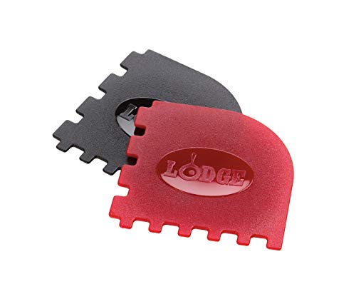 LODGE Grill Pan Scraper 2 Pack, 1 EA