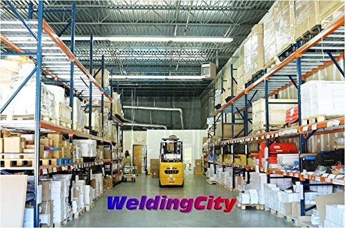 WeldingCity Adapter for Hose Quick Connection Male Gas Plug 0.355" (9mm) to Female 5/8"-18 RH B-size