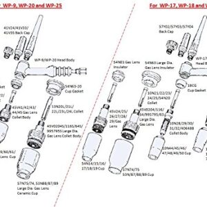 WeldingCity Adapter for Hose Quick Connection Male Gas Plug 0.355" (9mm) to Female 5/8"-18 RH B-size