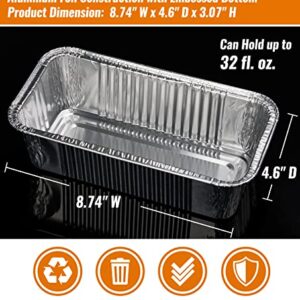 NUPICK 25 Pack Drip Pans for Traeger Timberline 850 & 1300 Grease Pan Liner (Gen 1 and 2 Models), BAC404/BAC582 Grill Drip Trays