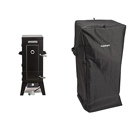 Cuisinart Grill Bundle - Vertical Propane Smoker, 36" & Vertical Propane Smoker Cover