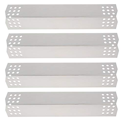 Htanch SN7371(4-Pack) 14 9/16" Stainless Steel Heat Plate Replacement for Uberhaus 780-0003 Grill Master 720-0697, 720-0737,Nexgrill 720-0783C, 720-0783E 720-0830H 720-0896 720-0896B 720-0898