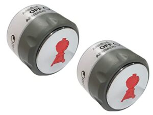 weber 91538 2 pack of lighted control knobs for some summit grills