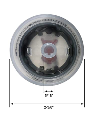 Weber 91538 2 Pack of Lighted Control Knobs for Some Summit Grills