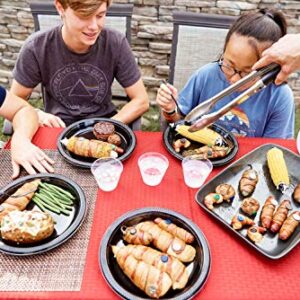 Steak Pinz - Grill Safe, Reusable Nylon Food Markers for Marking Desired Grilling Temperature, Spiciness, or Marking Dietary Restrictions - Made in The USA. (Pack of 32 Pinz