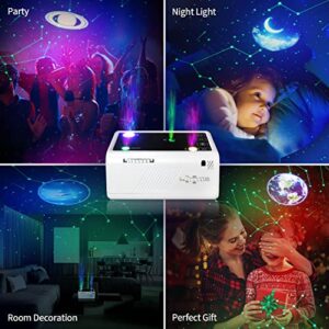 CEROBEAR Galaxy Light Projector, 12 Constellations Projector Light with Remote Control,Star Projector Night Light for Bedroom/Ceiling/Kids