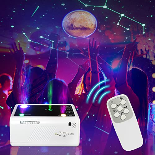 CEROBEAR Galaxy Light Projector, 12 Constellations Projector Light with Remote Control,Star Projector Night Light for Bedroom/Ceiling/Kids