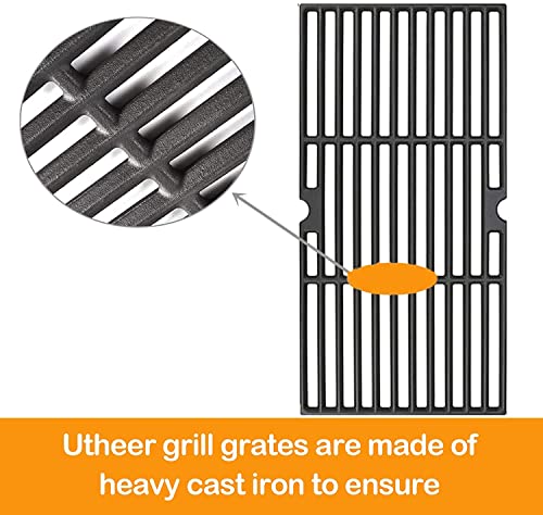 Utheer Grill Parts for Charbroil Performance 5 Burner 463347519, 475 4 Burner 463347017, 463673017, 463376018P2 Liquid Propane, Grill Cooking Grid Grates 18 inch