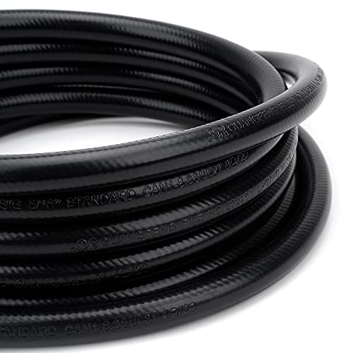 Stanbroil 12 Feet RV Connection Hose, 3/8 Female Flare x 1/4 Full Flow Quick-Connect Male Plug