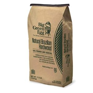 big green egg 100% natural brazilian hardwood lump charcoal