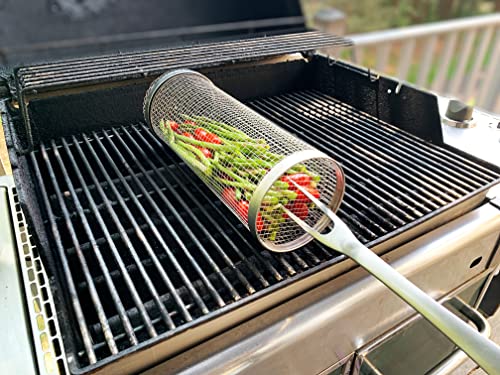 Grillie 1 Pack - Greatest Grilling Device Ever - Now Grill Vegetables, French Fries, Meatballs, Fish and Nutella® and Fruit Desserts