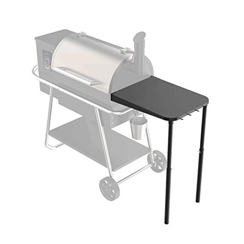 Stanbroil Pellet Grill Work Table Compatible with Traeger/Pit Boss/Camp Chef and Most Other Wood Pellet Grills Without Side Work Table - Adds A Lot of Use for A Small Area