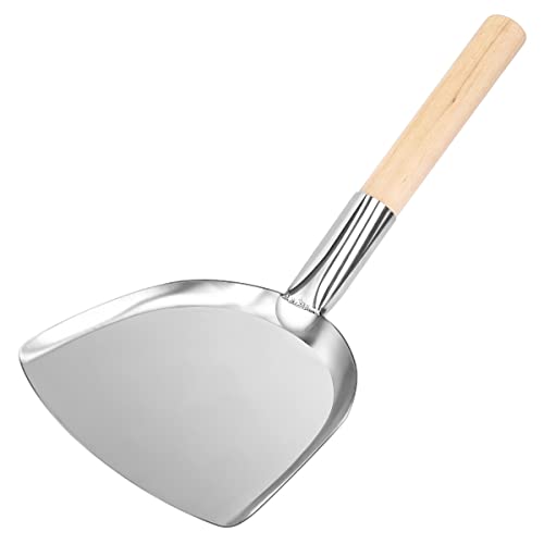 Smash Burger Spatula for Griddle, 7.5*7.5 Inch Griddle Food Mover Scoop Blackstone Griddle Scoop Spatula Burger Spatula Griddle Grill Spatula Smashed for BBQ Grill and Flat Top Griddle