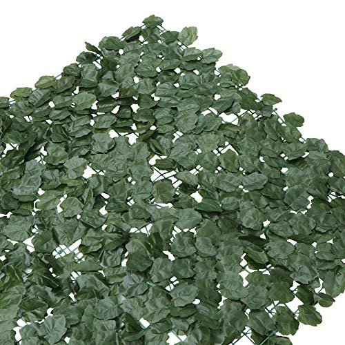 BBBUY 94 L x 59 H inch Artificial Faux Ivy Hedge Privacy Fence Screen for Outdoor Decor, Garden, Yard