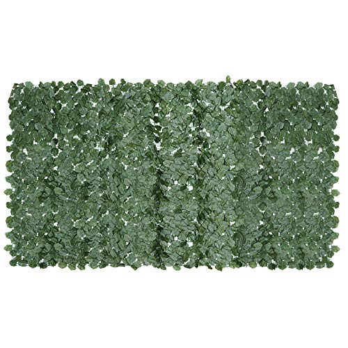 BBBUY 94 L x 59 H inch Artificial Faux Ivy Hedge Privacy Fence Screen for Outdoor Decor, Garden, Yard