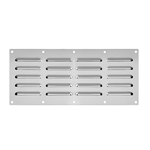 Stanbroil Stainless Steel Venting Panel for Grill Accessory, 15" by 6-1/2"