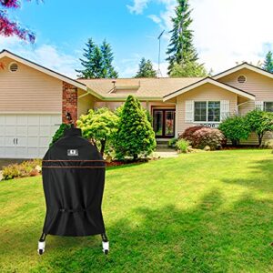 SUPJOYES Kamado Grill Cover for Kamado Joe Classic Charcoal Grills, Waterproof Heavy Duty Kamado Joe Grill Acccessories