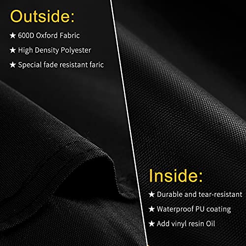 SUPJOYES Kamado Grill Cover for Kamado Joe Classic Charcoal Grills, Waterproof Heavy Duty Kamado Joe Grill Acccessories