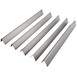 GasSaf 21.5" Flavorizer Bar Replacement for Weber 7534 Spirit 500, Genesis Silver A, Spirit E-200 S-200 E-210 S-210 (with Side Mounted Control Panel) Stainless Steel(5 PCS)