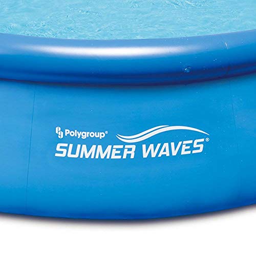 Summer Waves 12' Ft. Quick Set Inflatable Above Ground Pool with Filter Pump