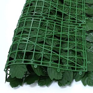 HACSYP Expandable Faux Privacy Fence Artificial Ivy Privacy Fence | Green Plastic Leaf Fence Panels UV Fade Protected Privacy Screening Garden Fence for Balcony Patio (Size : 0.5×1m)