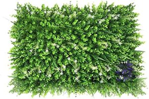 hacsyp expandable faux privacy fence artificial ivy garden fence screen 23.62×15.75 inches | artificial garden privacy protective screens for outdoor wall garden