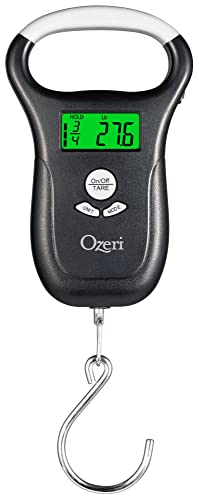 Ozeri LS2 Multifunction Propane Tank Scale and BBQ Gas Gauge, with Luggage and Fish Scale