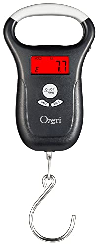 Ozeri LS2 Multifunction Propane Tank Scale and BBQ Gas Gauge, with Luggage and Fish Scale