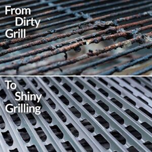 Shiny Innovations - Food Grade Aluminum Disposable Grill Grate Liners, Pack of 12 Grill Toppers/Liners (12 x 20 Inch)