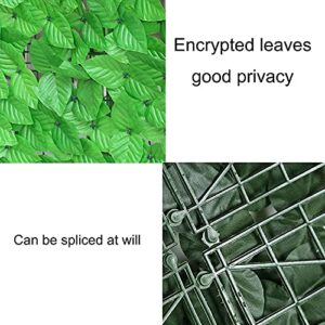 Expandable Faux Privacy Fence Artificial Ivy Privacy Fence Screen | Hedges Fence Lattice Panels Roll Wall Landscaping for Privacy Protection Home Balcony Garden (Size : 1×1m)