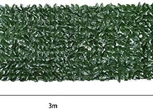 HACSYP Expandable Faux Privacy Fence Artificial Ivy Privacy Fence Screen | Artificial Green Leaf Plant Fence 40X118 Inch Wall Fence Panel | Terrace Garden Wedding Outdoor Decoration