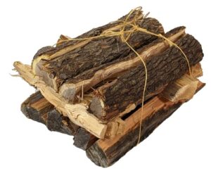 billy buckskin co. campfire wood bundle | 1 click fire ready to light | pinion, juniper, mesquite with firestarter sticks | simply light and go | split seasoned fire wood for campfire outdoor | 19 lb