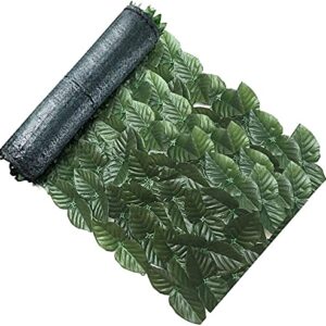 HACSYP Expandable Faux Privacy Fence Artificial Ivy Privacy Fence Screen | Garden Privacy & Protective Leaves Filter Roll Privacy Fence for Outdoor Garden Balcony Backyard