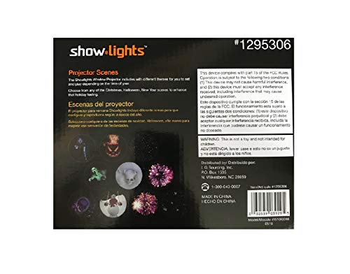 Show Lights Holiday Window Projector